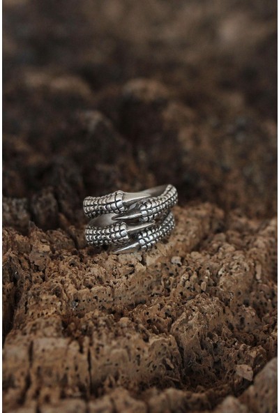 Clariss Pençe Tasarımlı Ayarlamalı Erkek Yüzük