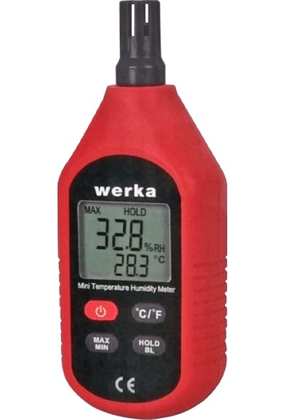 WERKA Mini Dijital Nem Ölçer