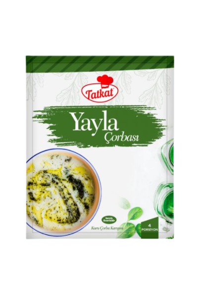 Tatkat Hazır Çorba Yayla 60GR 12'li Tatkat Hazır Çorba Yayla 60GR 12'li