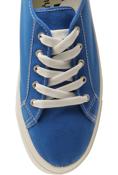 Limon Lacivert Düz Ayakkabı