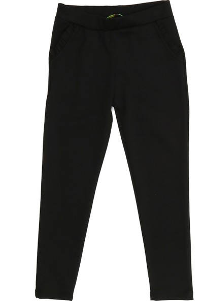 Limon Mavi Kız Çocuk Tayt