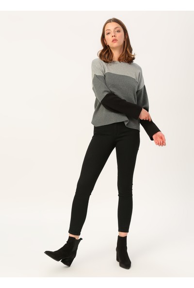 Limon Siyah Denim Pantolon Limon Siyah Denim Pantolon