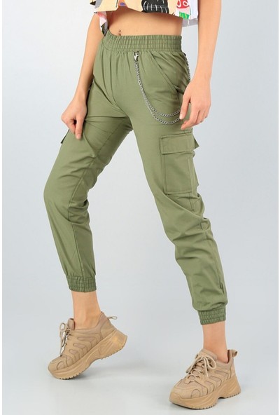 Hz Sonsuz Butik Yüksek Bel Kargo Pantolon Hz Sonsuz Butik Yüksek Bel Kargo Pantolon
