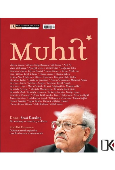Muhit 16.sayı Nisan 2021 Muhit 16.sayı Nisan 2021