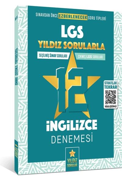 Yıldız Sorular 8. Sınıf LGS Ingilizce 12 Deneme