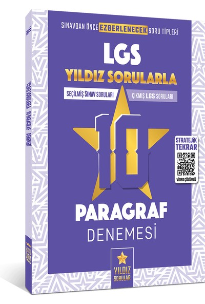 Yıldız Sorular 8. Sınıf LGS Paragraf 10 Deneme
