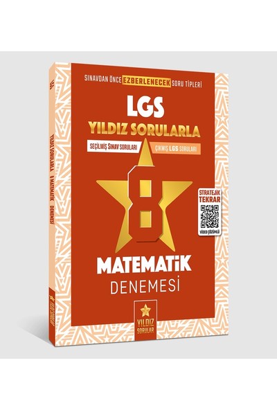 Yıldız Sorular 8. Sınıf LGS Matematik 8 Deneme