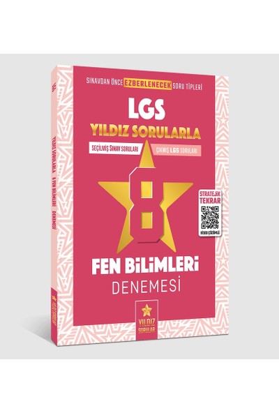 Yıldız Sorular 8. Sınıf LGS Fen Bilimleri 8 Deneme