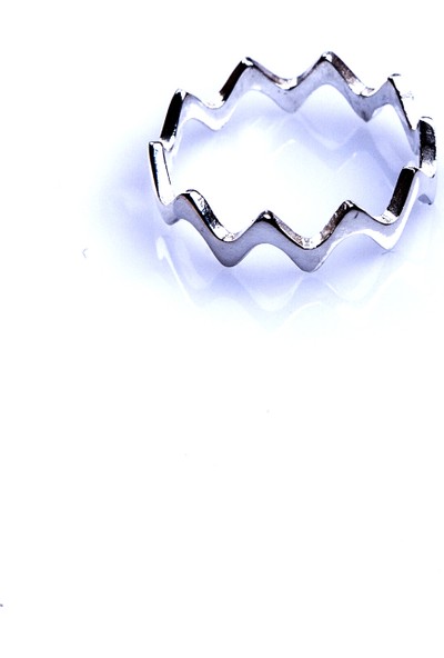 Dada Crown Gümüş Yüzük Gümüş Renk