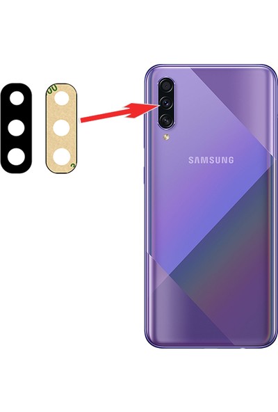 Ally Samsung Galaxy A50S SM-A507F Kamera Lens Camı Ally Samsung Galaxy A50S SM-A507F Kamera Lens Camı