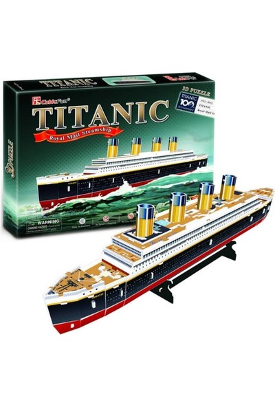 Neco Toys Cub T4012H Cubic Fun Titanic 3D Puzzle