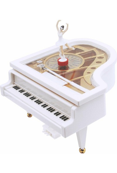 BRK Home Balerinli Piyano Müzik Kutusu BRK Home Balerinli Piyano Müzik Kutusu