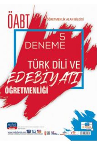 Kişisel Yayınlar ÖABT Türk Dili ve Edebiyatı - Öğretmenlik Alan Bilgisi - 5 Deneme Kişisel Yayınlar ÖABT Türk Dili ve Edebiyatı - Öğretmenlik Alan Bilgisi - 5 Deneme