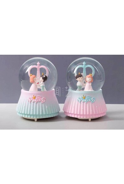 Xnews Kar Püskürtmeli Eyfel Kulesi Temalı Kar Küresi