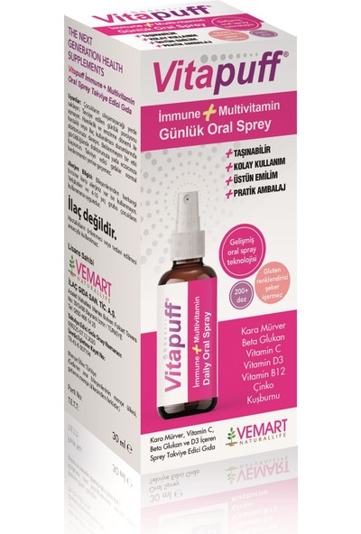 Vitapuff Multivitamin Oral Sprey