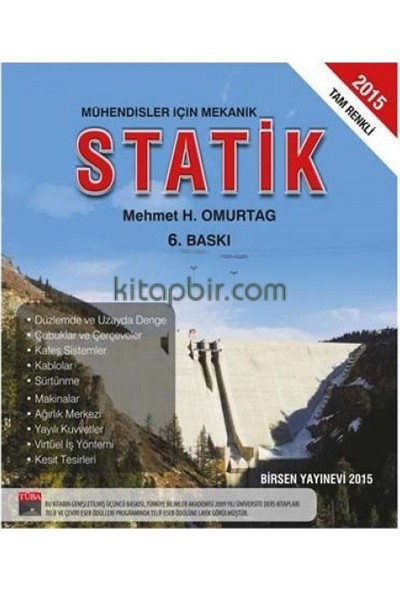 Mühendisler İçin Mekanik Statik - Mehmet H. Omurtag