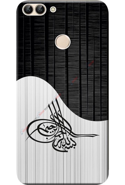 Kılıf Merkezi Huawei P Smart Kılıf Silikon Baskılı Tuğra Tasarım STK:373 Kılıf Merkezi Huawei P Smart Kılıf Silikon Baskılı Tuğra Tasarım STK:373