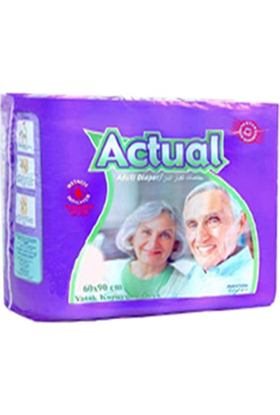 Actual 60x90 Cm Yatak Koruyucu Örtü 30'lu Actual 60x90 Cm Yatak Koruyucu Örtü 30'lu