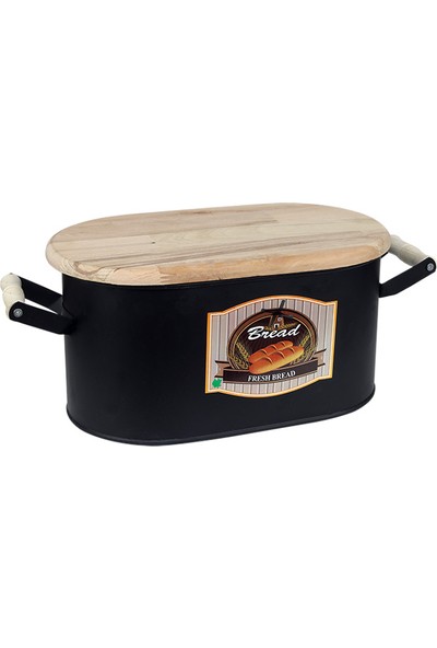 Evstyle Ahşap Kesme Tahtalı Ekmeklik