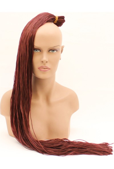 Aytuğ Peruk K-Fıber,Afrika Saç Örgüsü-35Kkızıl 35K