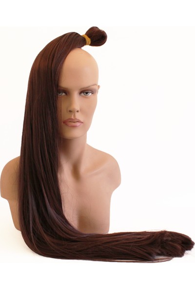 Aytuğ Peruk K-Fıber,Afrika Saç Örgüsü-8Açık Kestane,8