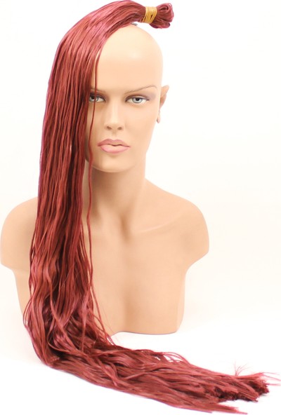 Aytuğ Peruk K-Fıber,Afrika Saç Örgüsü-34Kızıl 34