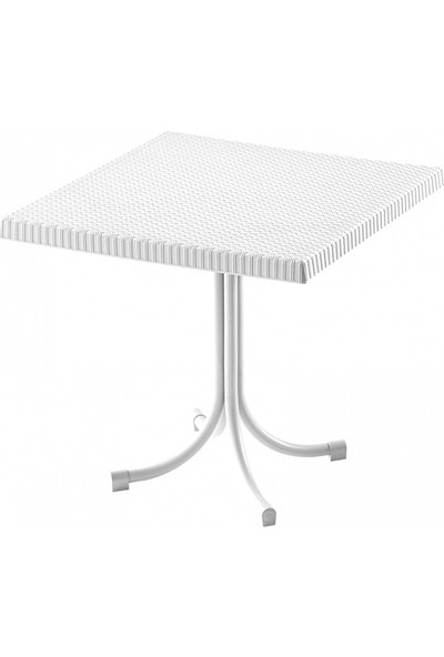 Comfort Katlanabilir Mutfak Balkon Ve Bahçe 80x80 Rattan Masası Comfort Katlanabilir Mutfak Balkon Ve Bahçe 80x80 Rattan Masası