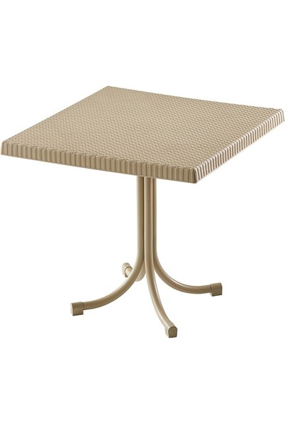 Comfort Katlanabilir Mutfak Balkon Ve Bahçe 80x80 Rattan Masası Comfort Katlanabilir Mutfak Balkon Ve Bahçe 80x80 Rattan Masası
