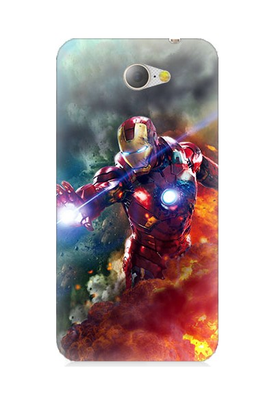 Teknomeg General Mobile Discovery Gm6 İron Man Desenli Silikon Kılıf Teknomeg General Mobile Discovery Gm6 İron Man Desenli Silikon Kılıf