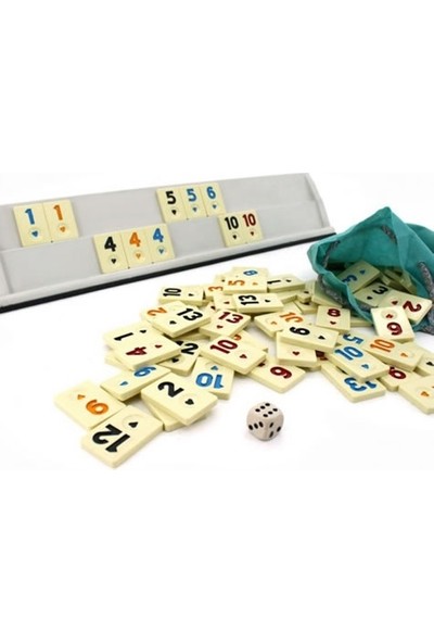 Wildlebend Okey Takımı Birinci Kalite Malzeme - Kemik Taş