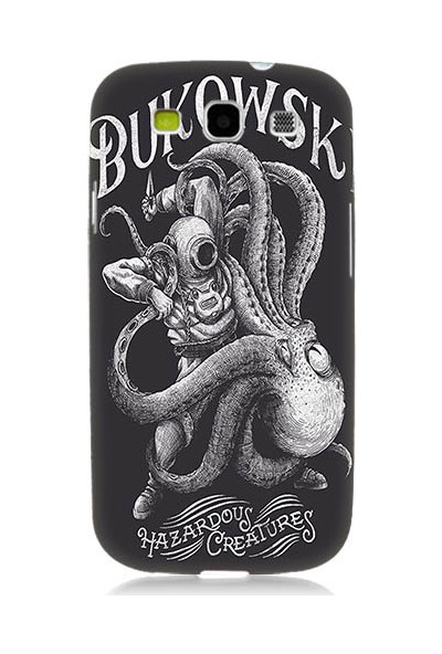 Teknomeg Samsung Galaxy S3 Ahtapot Ve Dalgıç Desenli Silikon Kılıf Teknomeg Samsung Galaxy S3 Ahtapot Ve Dalgıç Desenli Silikon Kılıf