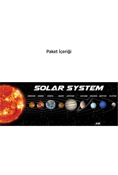 Artikel Güneş Sistemi-2 Duvar Sticker