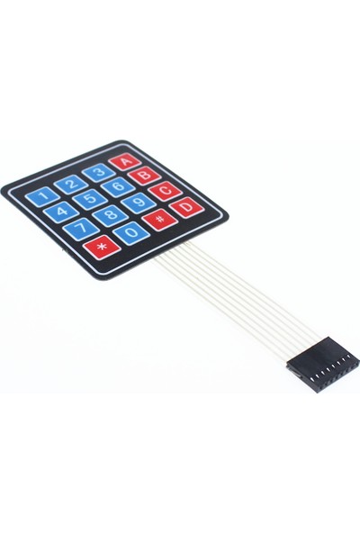Robokolik 4X4 Membran 16'Lı Pıc Arm Tuş Takımı Keypad Robokolik 4X4 Membran 16'Lı Pıc Arm Tuş Takımı Keypad