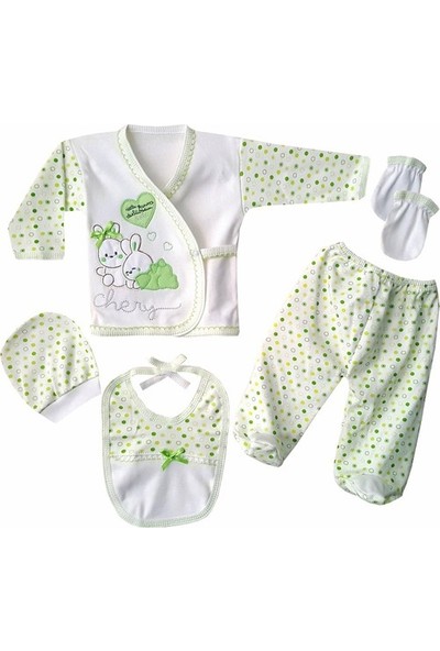 Bebelax 5 Parça Hastane Çıkışı Yeni Doğan Zıbın Takımı Bebelax 5 Parça Hastane Çıkışı Yeni Doğan Zıbın Takımı