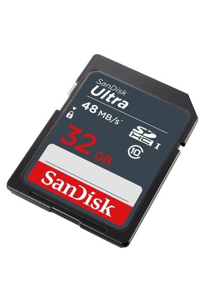 SanDisk Ultra SDHC 32GB 48MB/s Class 10 UHS-I Hafıza Kartı SDSDUNB-032G-GN3IN SanDisk Ultra SDHC 32GB 48MB/s Class 10 UHS-I Hafıza Kartı SDSDUNB-032G-GN3IN