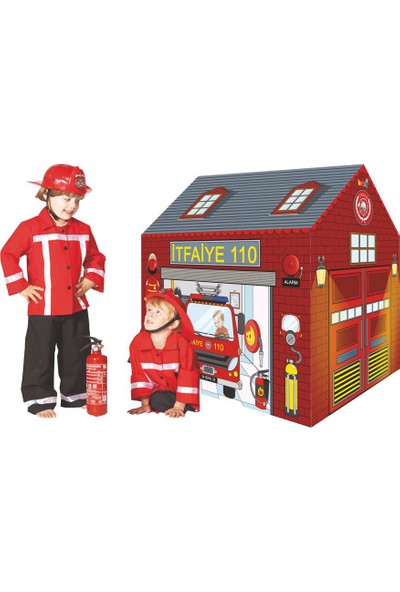 Beren İtfaiyeci Oyun Evi - Çocuk Oyun Çadırı