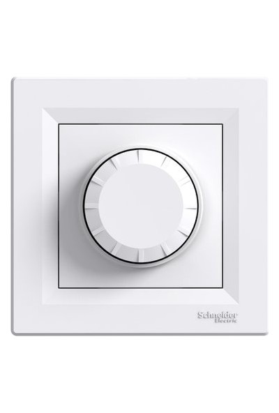 Schneider Electric Asfora Beyaz Dimmer, 600VA (RL tip, vavien) Schneider Electric Asfora Beyaz Dimmer, 600VA (RL tip, vavien)