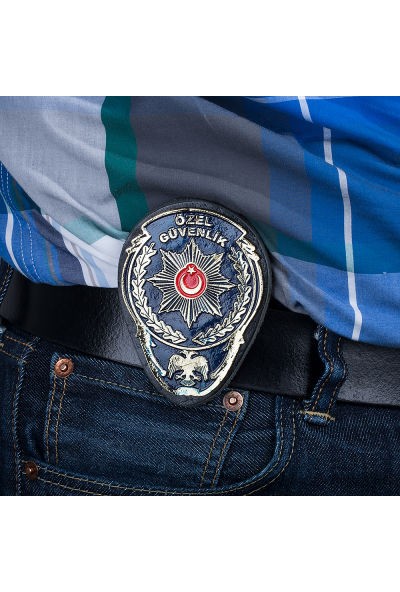 Anı Yüzük Sarı Renk Özel Güvenlik Kemer Rozeti