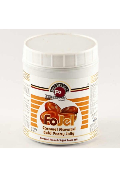 FOKaramel Aromalı Soğuk Pasta Jeli FOKaramel Aromalı Soğuk Pasta Jeli