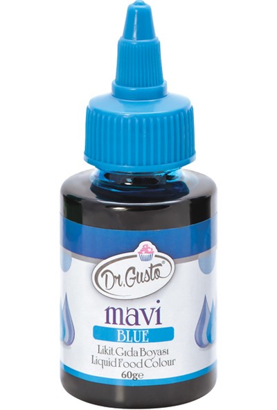 Dr.GustoMavi Likit Gıda Boyası Dr.GustoMavi Likit Gıda Boyası