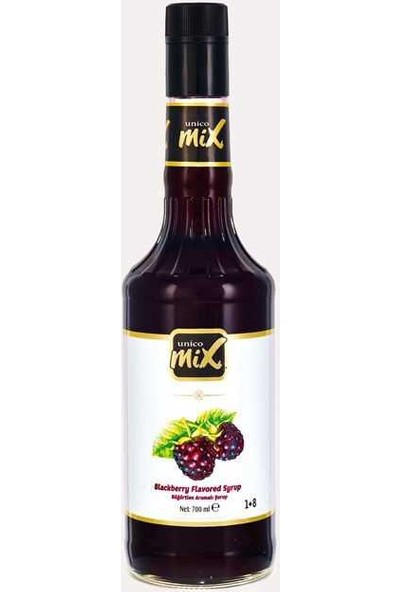 Unicomix Böğürtlen Şurubu 700 Ml