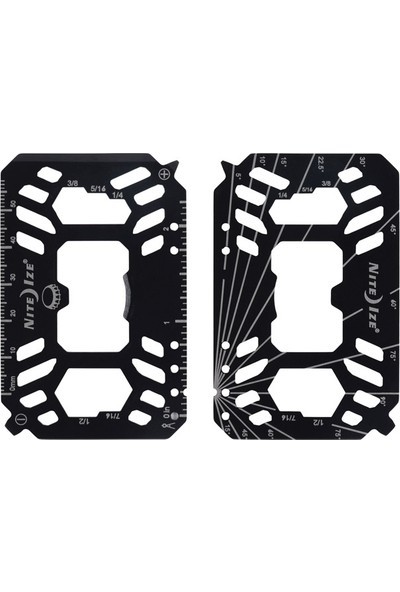 FinancialTool Card- Çok Amaçlı Çelik Kart Siyah