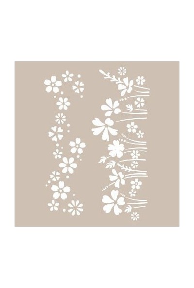 Cadence AS447 Stencil Şablon 21x29 cm Cadence AS447 Stencil Şablon 21x29 cm