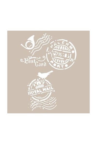 Cadence AS457 Stencil Şablon 21x29 cm Cadence AS457 Stencil Şablon 21x29 cm