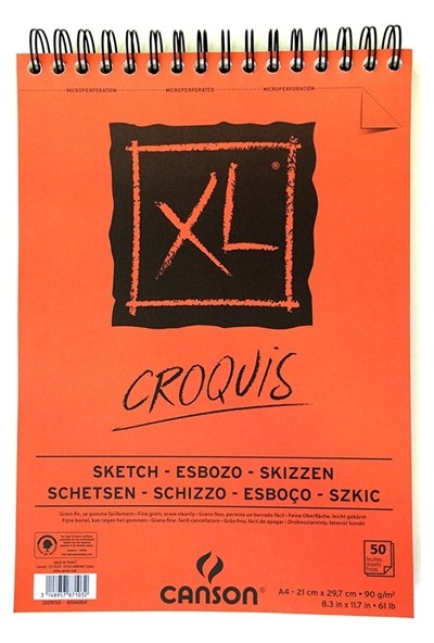 Canson Eskiz K. A5 Xl Croquıs 90 Gr 50Yp 9050A5Us