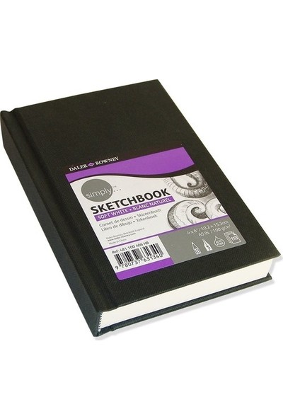 Daler Rowney Simply Sketchbook 10.2x15.3cm 100gr. Daler Rowney Simply Sketchbook 10.2x15.3cm 100gr.