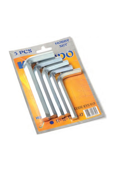 Kendo Büyük Alyan Seti 5 Parça