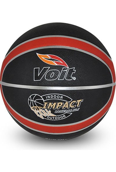 Voit İmpact Siyah-Kırmızı Basketbol Topu N7