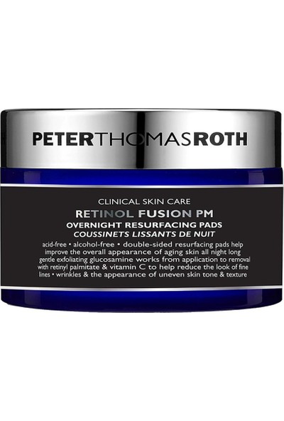 Peter Thomas Roth Retinol Fusion Pm Gece Bakım Pedi 30 Pad Peter Thomas Roth Retinol Fusion Pm Gece Bakım Pedi 30 Pad