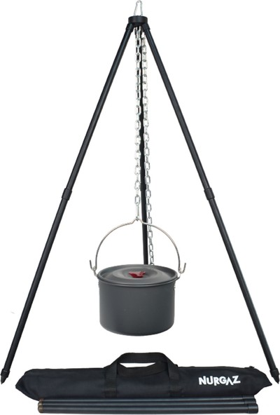 Nurgaz Üç Ayak Portatif Izgara